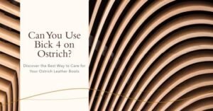 Can You Use Bick 4 on Ostrich? Top Tips You Need To Know